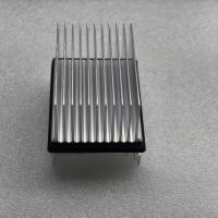 China High-Density Finned Aluminum Air Cooling Heatsink 6063 Alloy 200mm Industrial for sale