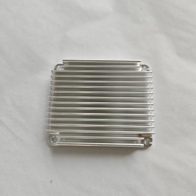 China Precision Extrusion Aluminum Heat Sink 6063 Alloy CNC Milled Surface Anodized Thermal Management 0.02mm Flatness for sale