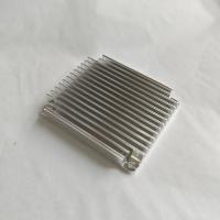 China Industrial Cooling Black Anodized Aluminum Heat Sink 150mm Dense Straight Fins PCB for sale