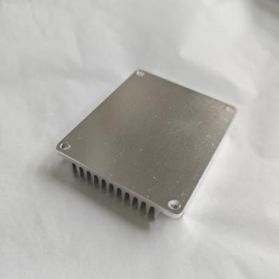 China Precision Extrusion 6063 Aluminum Heat Sink for Industrial Cooling 0.1mm Fin Pitch for sale