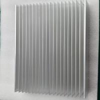 China Custom Aluminum Heat Sink CNC Drilled Mounting Holes High Thermal Conductivity Power Equipment for sale