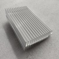 China Precision Extrusion Aluminum Heat Sink 6061/6063 Alloy CNC Milling Fin Pitch 0.1mm for sale