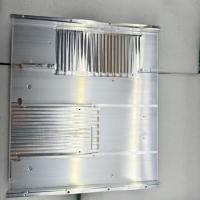 China 6063 Aluminum Alloy Vertical Straight Fin Heat Sink Customized for Power Amplifier Inverter 200mm for sale