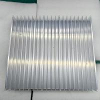 China 6063 Aluminum Alloy Heat Sink Straight Vertical Fin 150mm Custom CNC for Audio Power Converter for sale