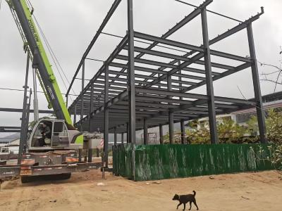 China Eco Friendly Metal Prefab Fire Resistance Q355 Prefabricated Warehouse Building for sale