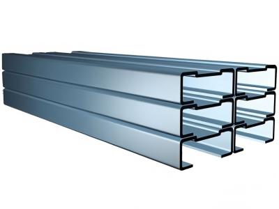 China Light Weight Cold Formed Steel Section High Precision Uncoated Cold Rolled Steel Profiles for sale
