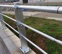 China Viaduct Riverside Bridge Guardrail Anti Humidity Corrosion Bridge Pedestrian Railing for sale