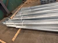 China Custom Bent Galvanized W Beam Guardrail 2320mm - 5320mm Road Curve W Beam Fence for sale
