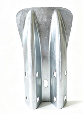 China HDG Steel Guardrail End Terminal  For Traffic Highway Barrier End Section for sale