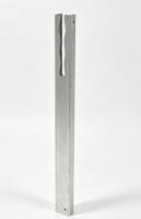 China Custom Size Galvanized W Beam Guardrail 60 - 120um Zinc Coating U Channel Post for sale