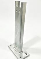 China High Toughness Zinc Coating U Channel Guardrail Post Anti Rust for sale