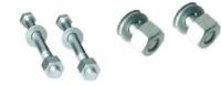 China M8 - M30 Galv  Bolt Nut 800 MPa Hot Dip Galvanized Bolt Zinc Plated for sale