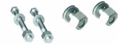 China M8 - M30 Galv  Bolt Nut 800 MPa Hot Dip Galvanized Bolt Zinc Plated for sale