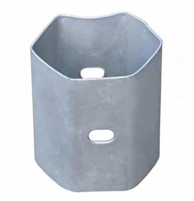 China 150g Spacer Bracket Blockout Polished For W Beam Highway Safety Barrier Systems for sale