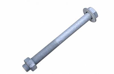 China Anti Corrosion Bolt Nut Salt Resistant Hot Dipped Galvanized Carriage Bolts for sale