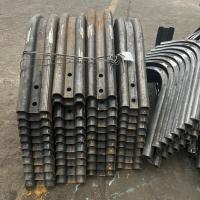 China Highway Guardrail Cap Rail Joint Plate Hot Galvanized Steel Fitting For Barrier System for sale