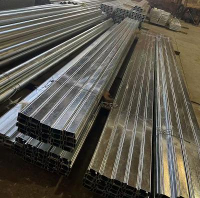China Square Rectangular Cold Formed Steel Section Painted Hot Rolled  Formed Steel Channel for sale