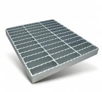 China Weatherproof Serrated Galvanized Steel Grating For Sewage Treatment for sale