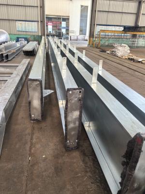 China 36M Prefabricated Steel Workshop Q355B 5 Ton To 20 Ton Prefab Metal Workshop for sale