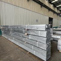 China Galvanized Lipped Formed Steel Channel Custom Light Steel Galvanised C Section Purlins for sale