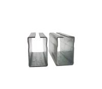 China Custom Pre Punched Steel C Purlin Lightweight 60 – 120μM Zinc Coating Channel Section for sale