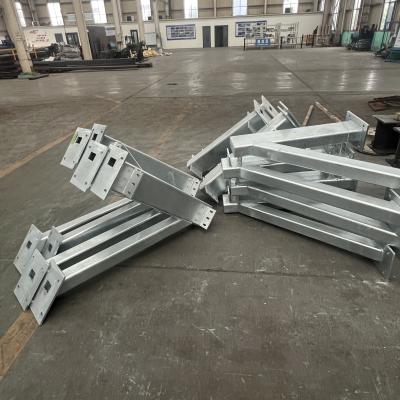 China 500 - 5000sqm Prefabricated Workshop Buildings Heavy Duty Column Base Bracket for sale