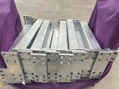 China Custom Welded Metal Mounting Brackets 60um – 120um Zinc Coating External Handrail Brackets for sale