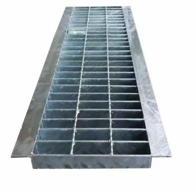 China High Load HDG Galvanized Steel Grating Framed Steel Grate Anti Corrosion Heavy Duty for sale