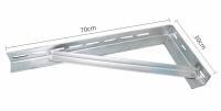 China Oversized Slotted Metal Corner Support Brackets Hdg Angle Iron Bracket Solar Accessories for sale