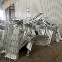 China Oversized Slotted Metal Corner Support Brackets Hdg Angle Iron Bracket Solar Accessories for sale