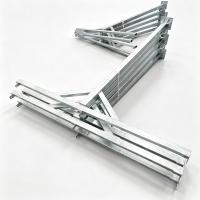 China Flat Roof  Solar Mount System 60m/S Wind Load PV Solar Mounting Brackets for sale