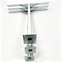 China Flat Roof  Solar Mount System 60m/S Wind Load PV Solar Mounting Brackets for sale