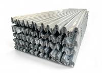China 6mm Thick Galvanized W Beam Guardrail ASTM  8m Length Corrugated Beam Guide Rail for sale