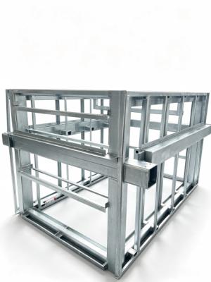 China Outdoor Prefabricated Workshop Buildings Q235B Q355B  Galvanized Steel Greenhouse Frame for sale