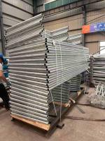 China Weatherproof HDG Steel Handrail Customized Round Tube Handrail For Factory Stair for sale