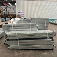China Punching Hot Dip Galvanized Steel Beam Bending Engineering Galvanised Universal Beam for sale