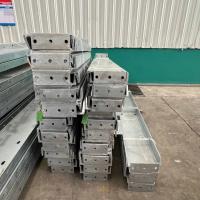 China Punching Hot Dip Galvanized Steel Beam Bending Engineering Galvanised Universal Beam for sale
