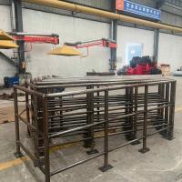 China Q235 Q355 Hot Dip Galvanized Steel Handrail Prefabricated Industrial Steel Railing for sale