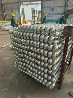 China Custom HDG Ball Stanchion Steel Handrail Anti Corrosion Walkway Ball Connected Guardrail for sale