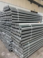 China Q235 Greenhouse Prefabricated Steel Structure Warehouse Hot Dip Galvanized Square Tube for sale