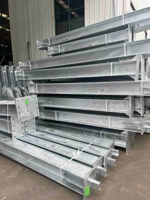 China ASTM A123 Prefabricated Workshop Buildings 6m X 7.5m Hot Dip Galvanized Steel Structure for sale