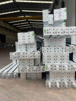 China ASTM A123 Prefabricated Workshop Buildings 6m X 7.5m Hot Dip Galvanized Steel Structure for sale