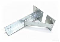 China Anti Corrosion HDG Triangle Angle Bracket Adjustable Slotted Hole Solar Accessories for sale
