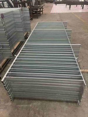 China Hot Dip Galvanized Frame Steel Railing Prefabricated Modular Industrial Safety Balustrade For Platform & Walkway for sale