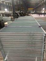 China Hot Dip Galvanized Frame Steel Railing Prefabricated Modular Industrial Safety Balustrade For Platform & Walkway for sale