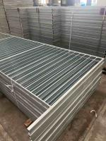 China Hot Dip Galvanized Frame Steel Railing Prefabricated Modular Industrial Safety Balustrade For Platform & Walkway for sale