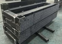 China Q235 Composite Stair Tread with Checker Plate Surface and Square Tube Frame for Industrial Stair Tread Grating for sale