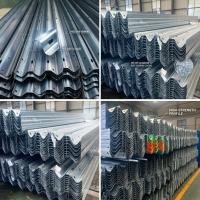 China Thrie Beam Heavy Duty Three Wave Steel Guardrail for Expressway Safety Barrier for sale