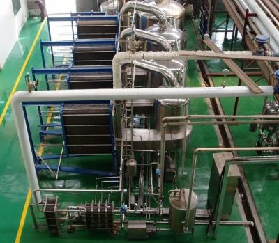 China Multiple Evaporator Energy-saving Falling Film Plate Evaporator for sale