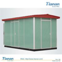 China Prefabricated Compact Transformer Substation 12kV With 30 - 1250kVA Capacity, outdoor substation for sale